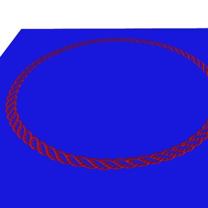 Braided Rope Circle Digital File in SVG and PNG . Digital Files for ...