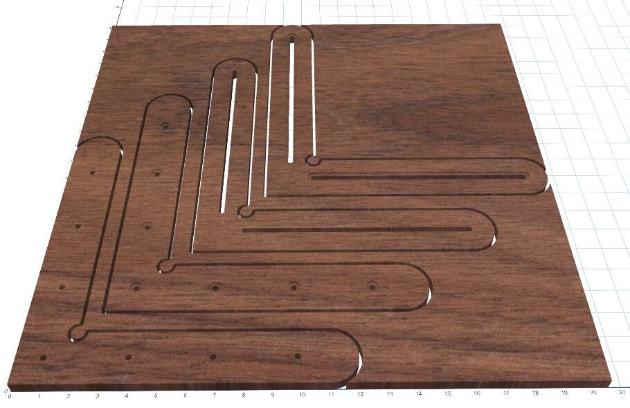 Universal CNC L Shaped Clamps. 7 Hole and Sliding Bolt Hole Patterns ...