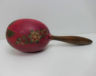 Hand Carved Rattle | Etsy