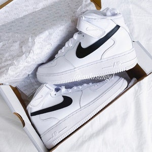 Custom Nike Air Force 1 Mid - Etsy