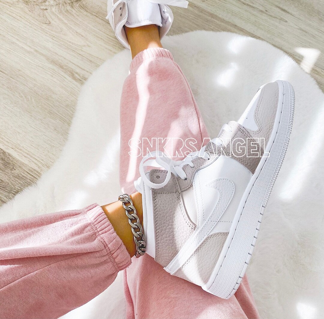 Custom Nike Air Jordan 1 Mid Coffee Mocha Tan Beige Brown - Etsy