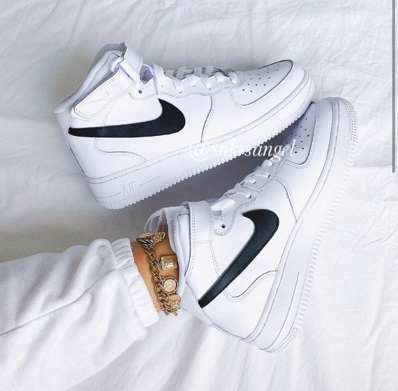 Custom Nike Air Force 1 Mid | Etsy