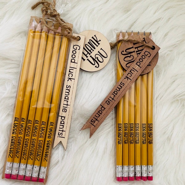 Engraved Pencil - Etsy