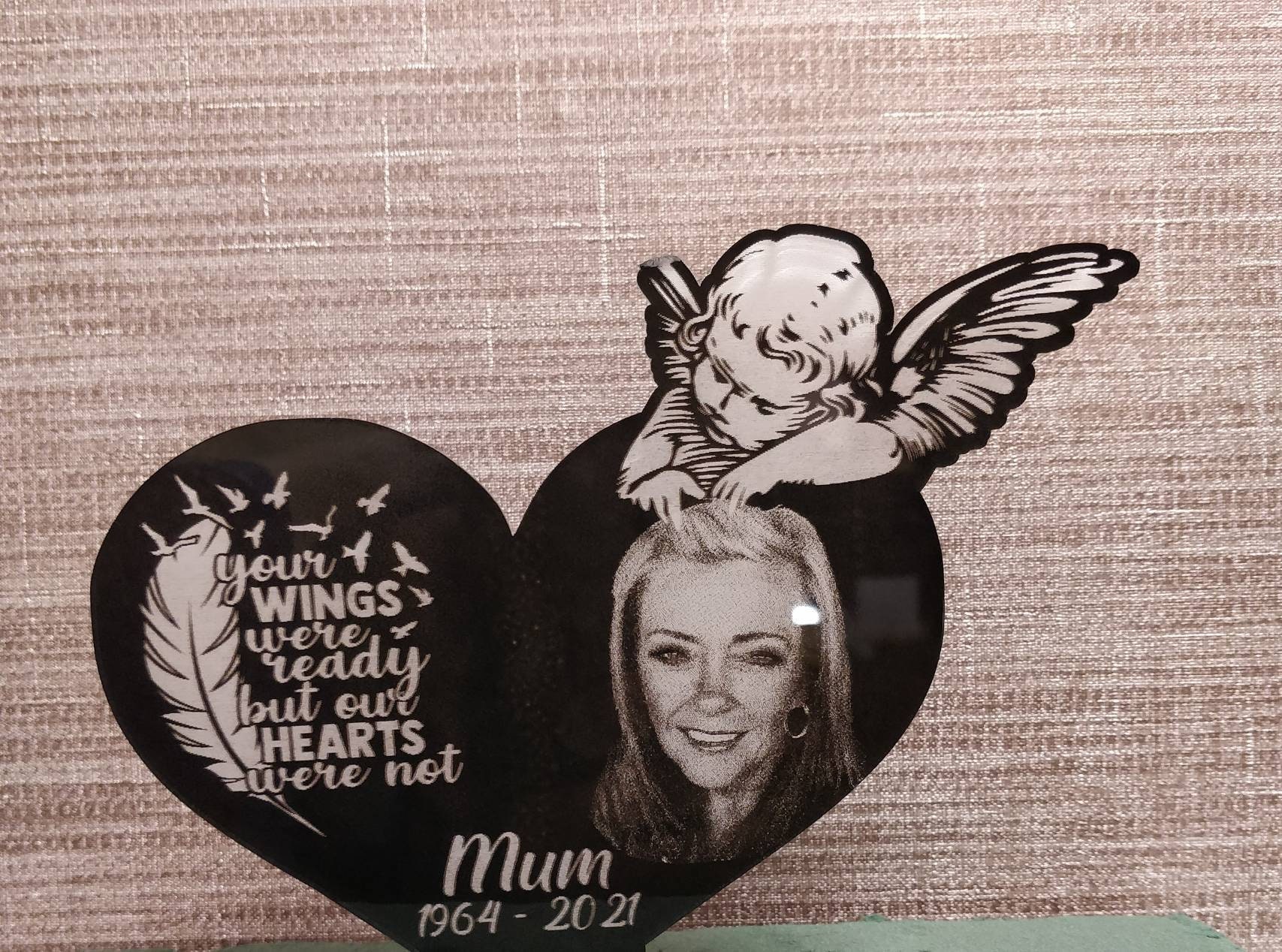 Memorial Photo Plaque - Etsy UK