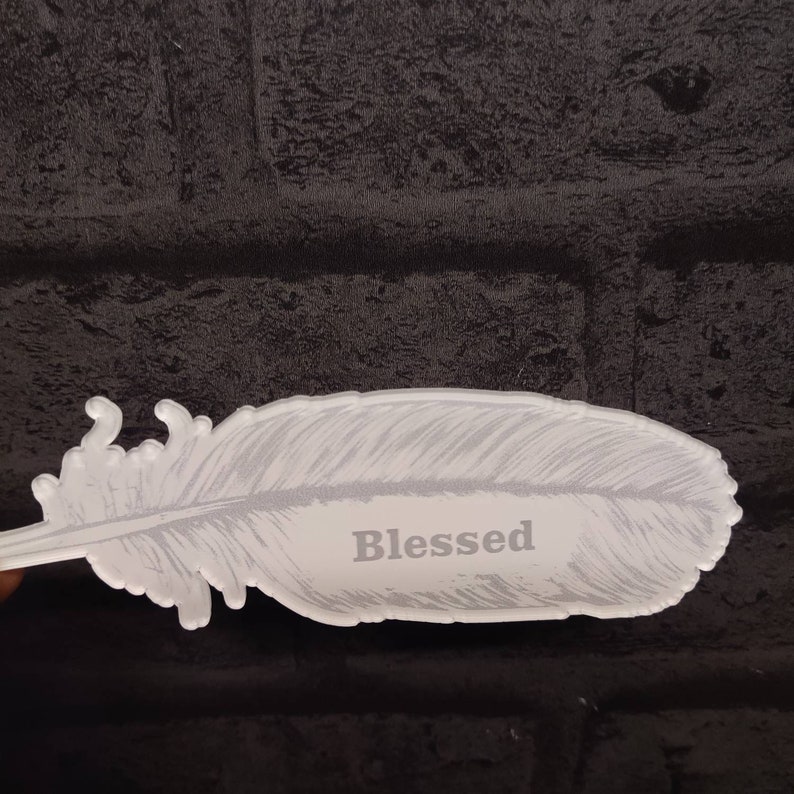 Personalised Memorial Feather's - Etsy