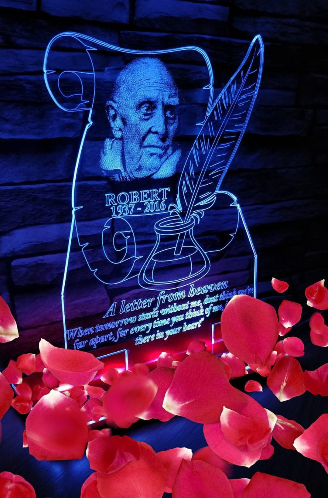 Remembrance Led Photo Lamp - Etsy