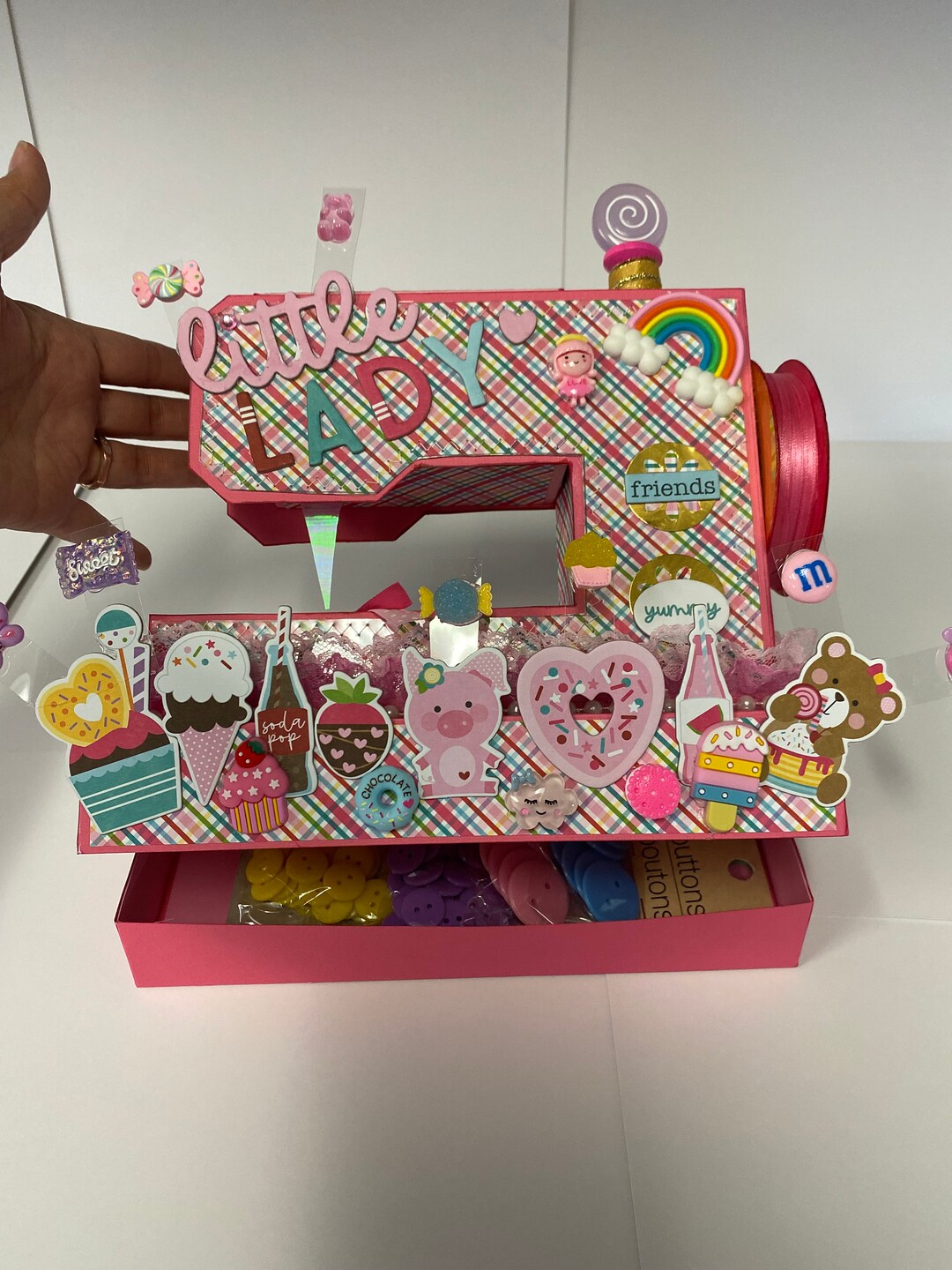 3D Sweet Sewing Machine - Etsy