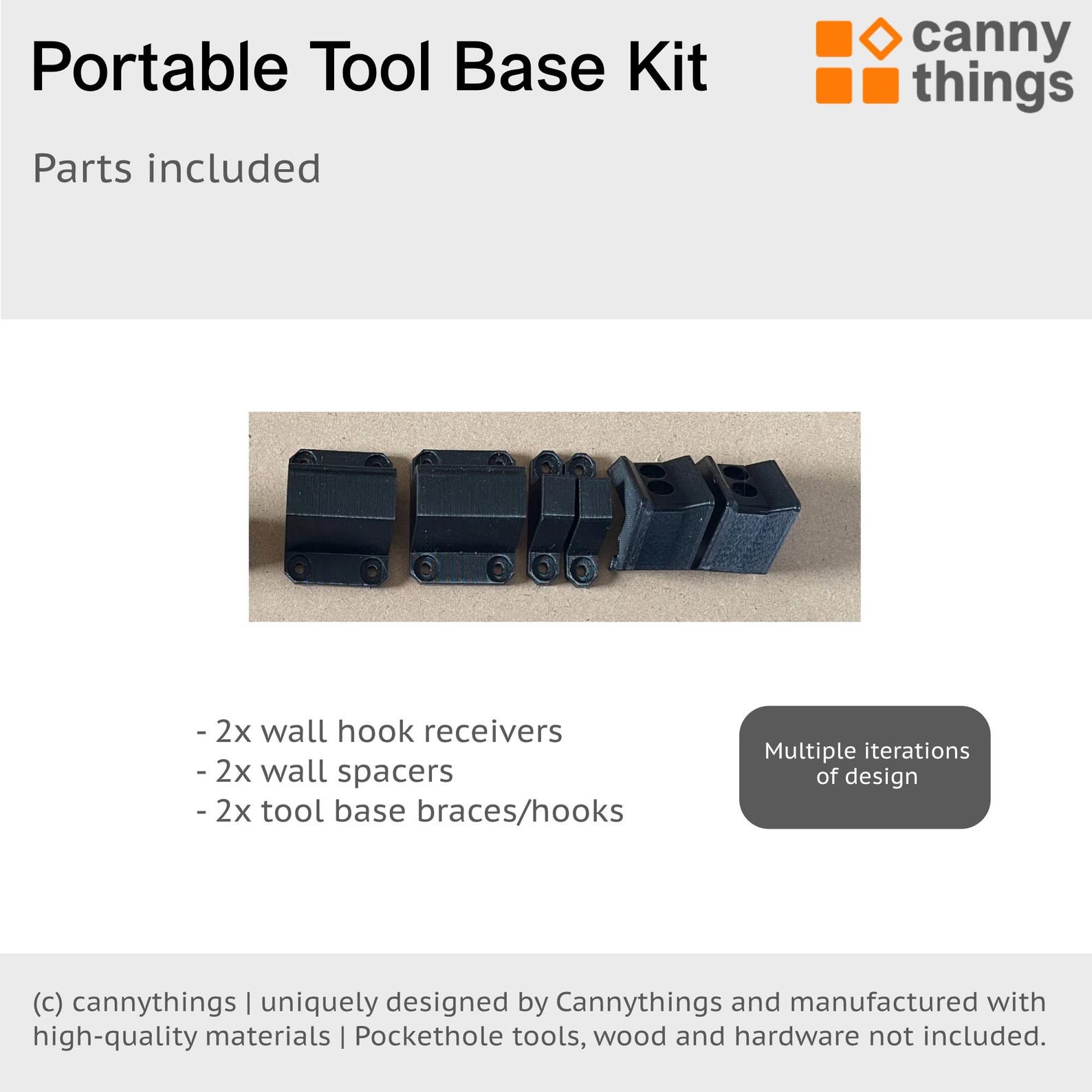 Portable Tool Base Kit - Wall Tool Storage - Etsy