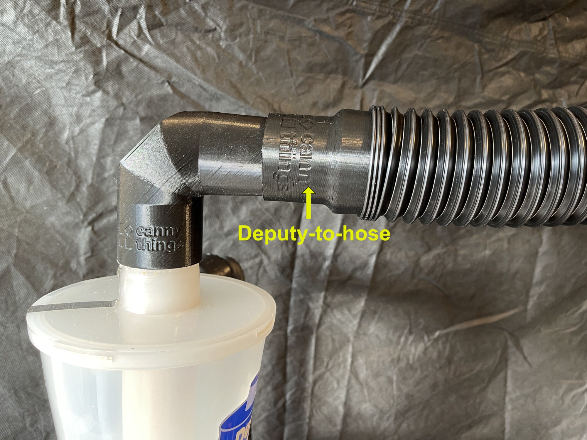Dust Deputy Vacuum and Tool Connectors - Deputy / Rockler / Shopvac ...