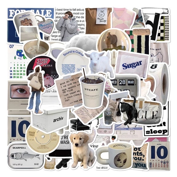Aesthetic Stickers - Etsy