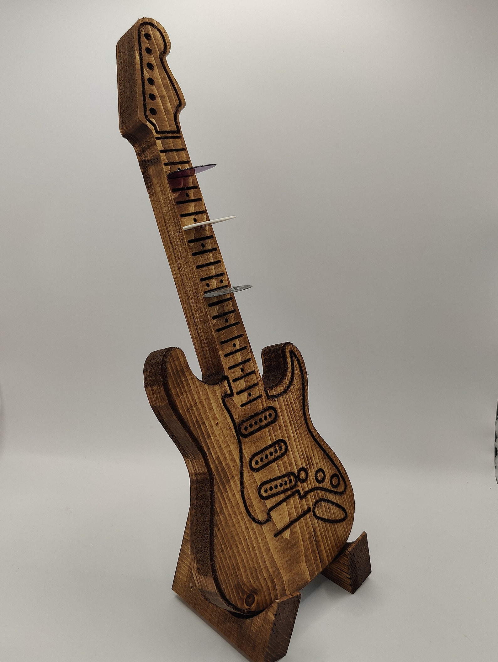 Fender Inspired Guitar Pick Holder / Display - Etsy