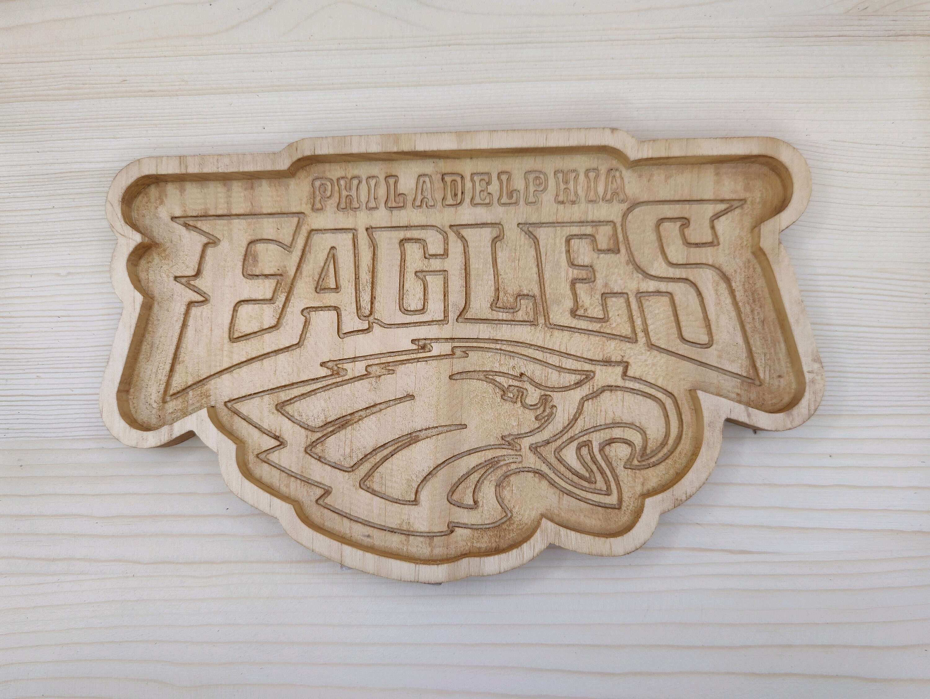 Philadelphia Eagles Key - Catchall - Valet Tray - Nightstand Organizer ...