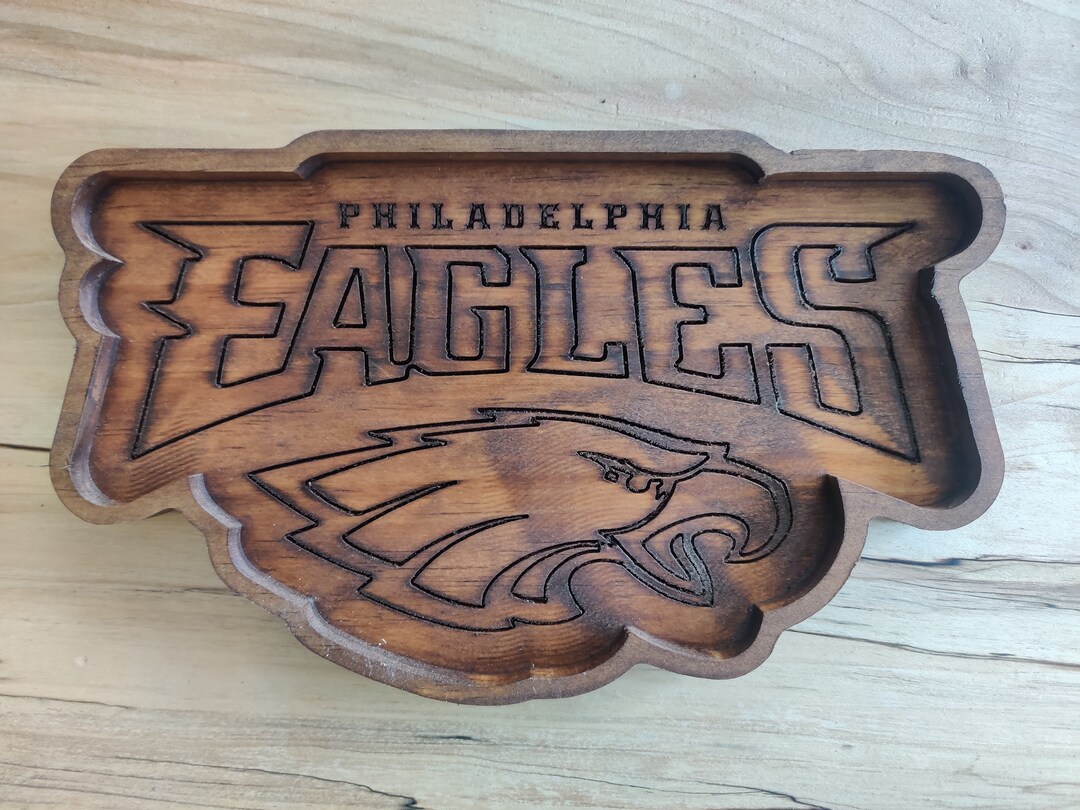 Philadelphia Eagles Key - Catchall - Valet Tray - Nightstand Organizer ...