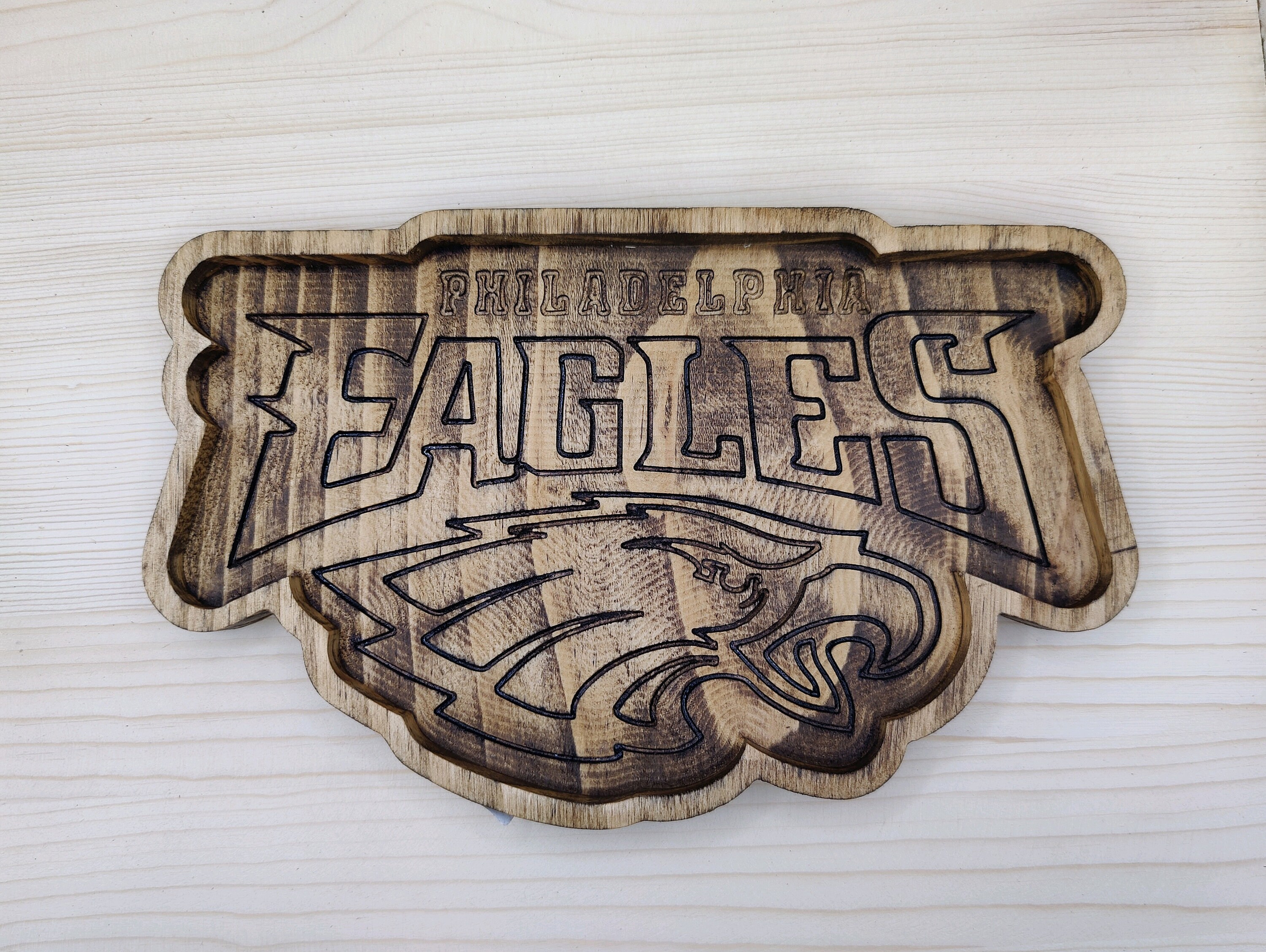 Philadelphia Eagles Key - Catchall - Valet Tray - Nightstand Organizer ...