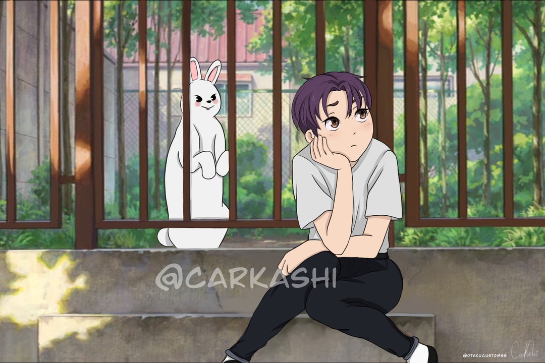 Digital File - Lee Know & Lee Bit - Stray Kids Skzoo Studio Ghibli Art ...