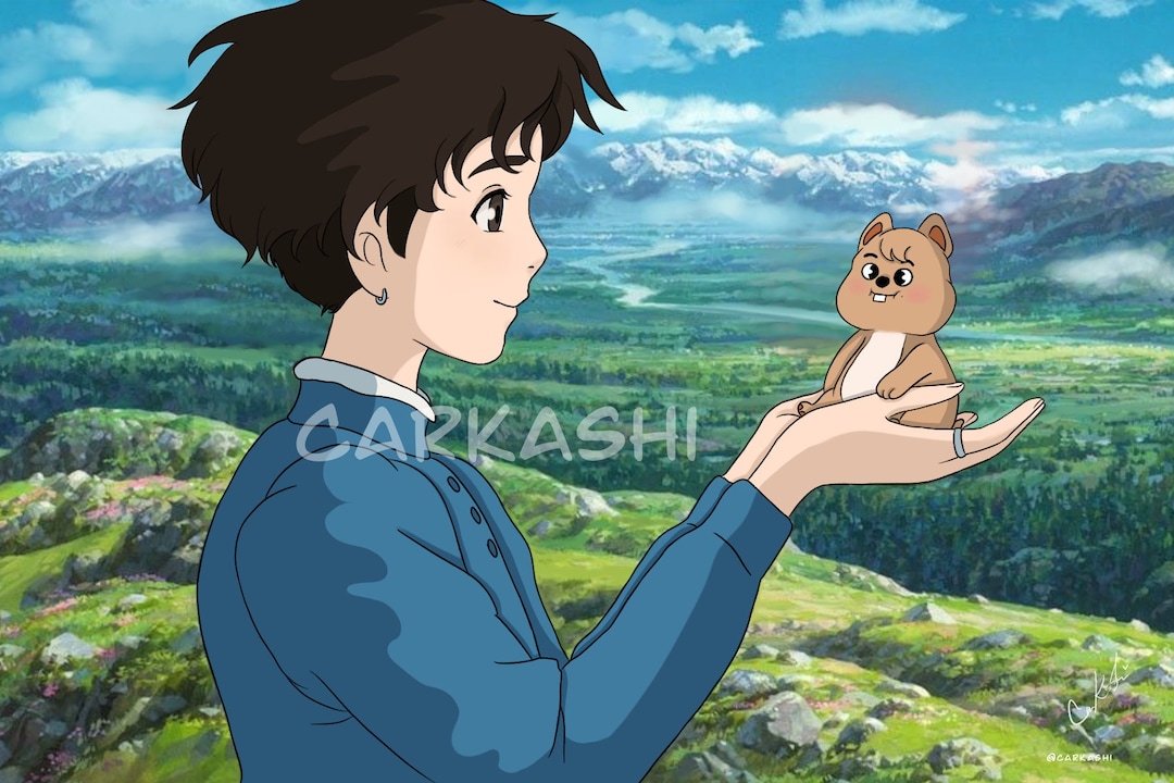 Digital File - Han Jisung & Han Quokka - Stray Kids Skzoo Studio Ghibli ...
