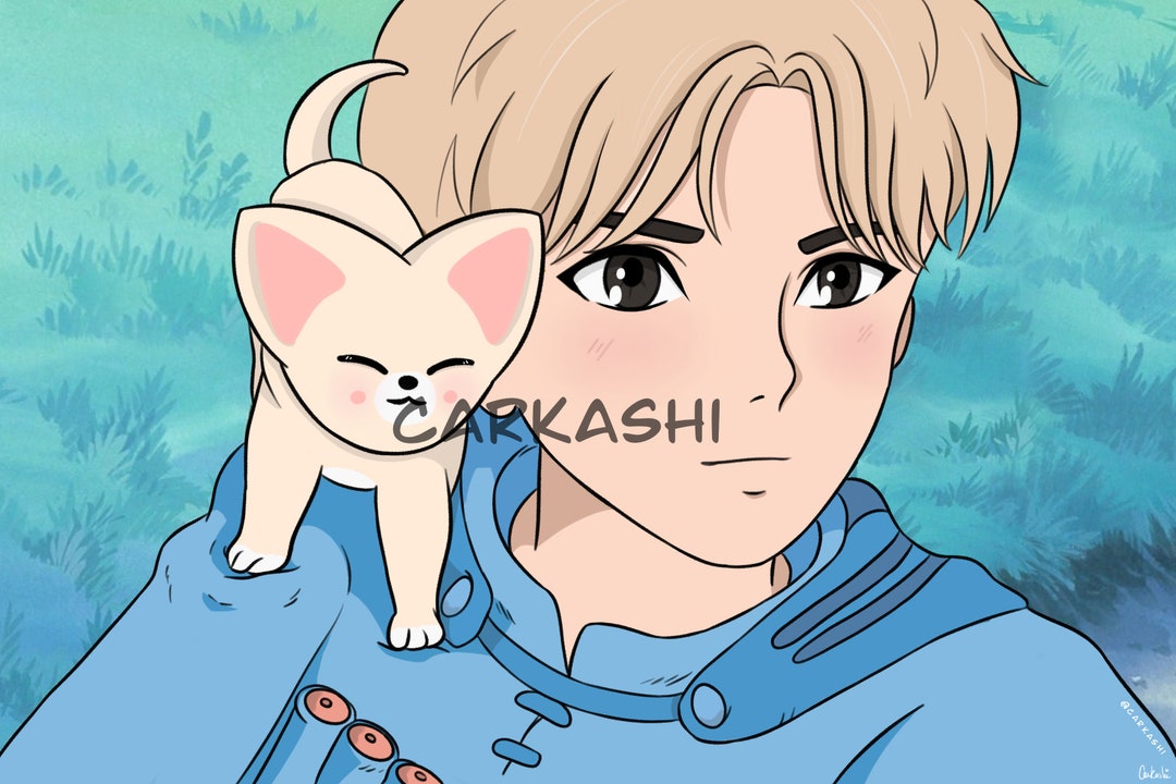 Buy Digital File I.N & Foxl.ny Stray Kids Skzoo Studio Ghibli Nausicaa ...