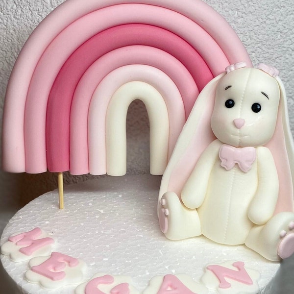 Fondant Bunny Etsy