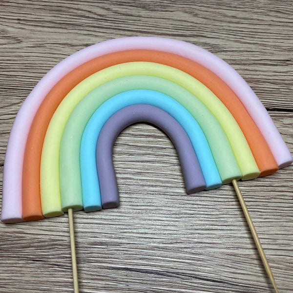 Rainbow Fondant - Etsy