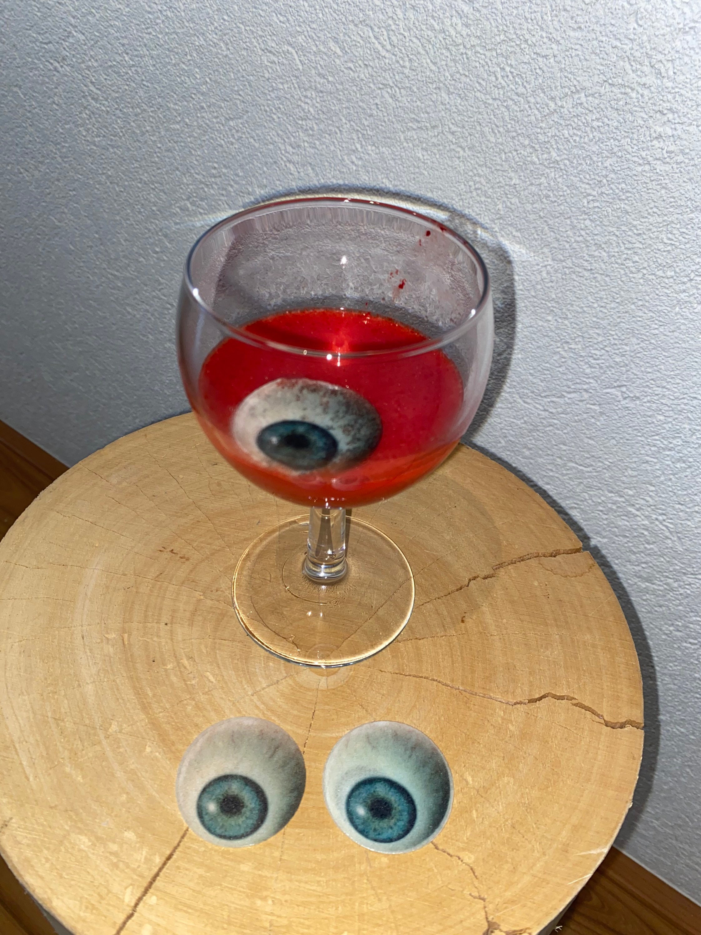 Edible Eyeball Drink Toppers - Precut Halloween Wafer Toppers - Etsy