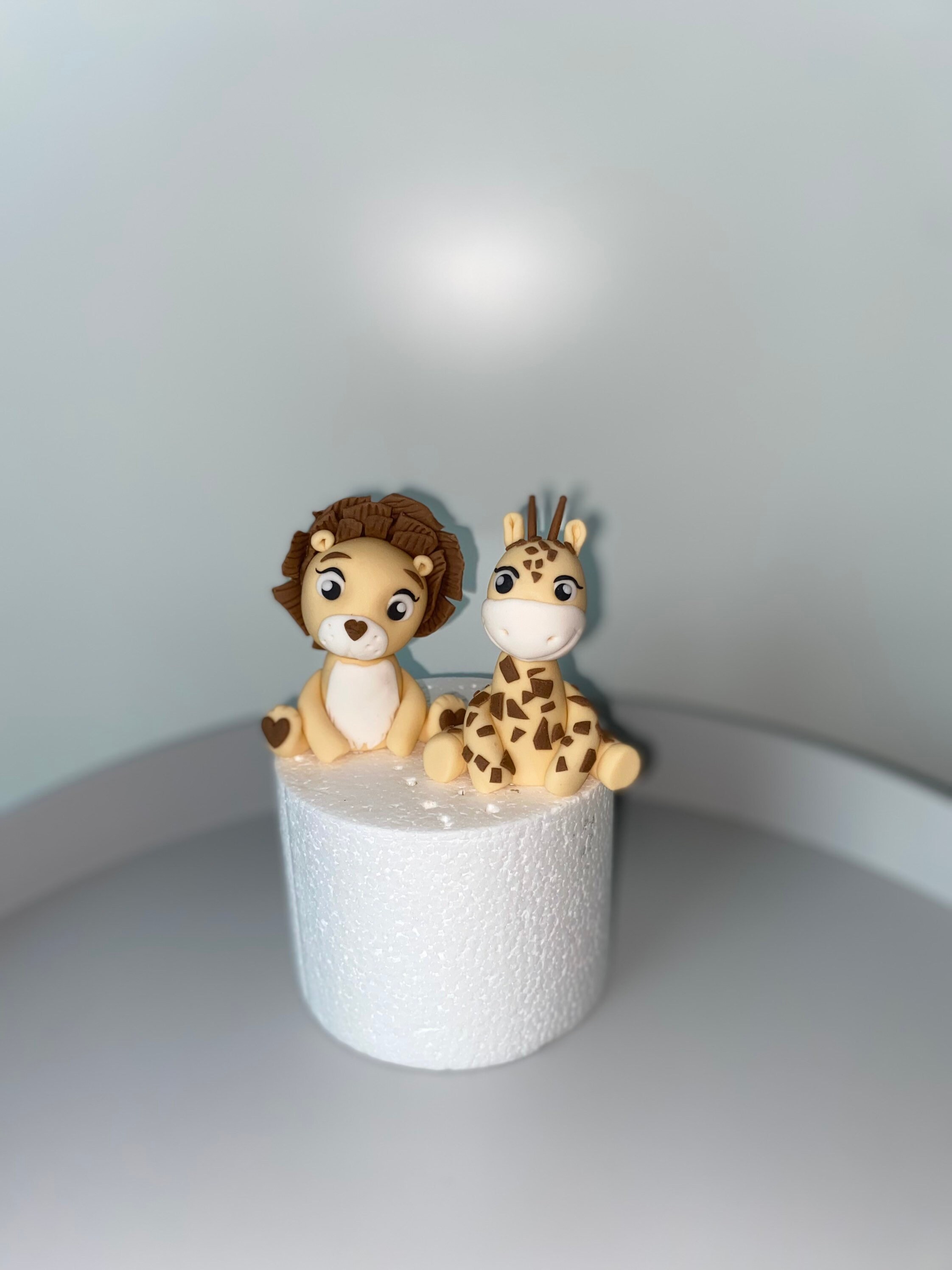 Fondant Safari Animals Jungle Animals Cake Decorations - Etsy