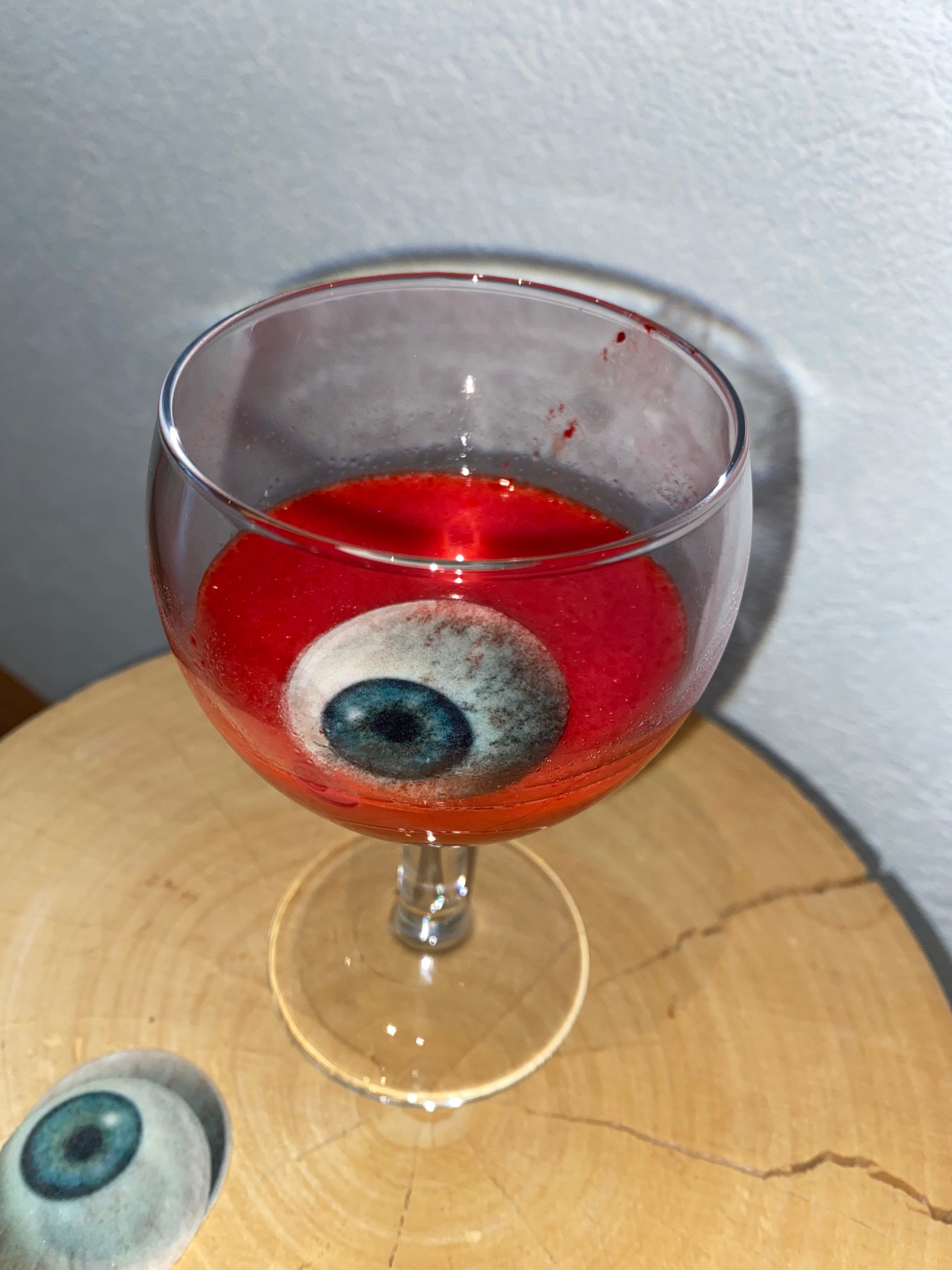 Edible Eyeball Drink Toppers - Precut Halloween Wafer Toppers - Etsy