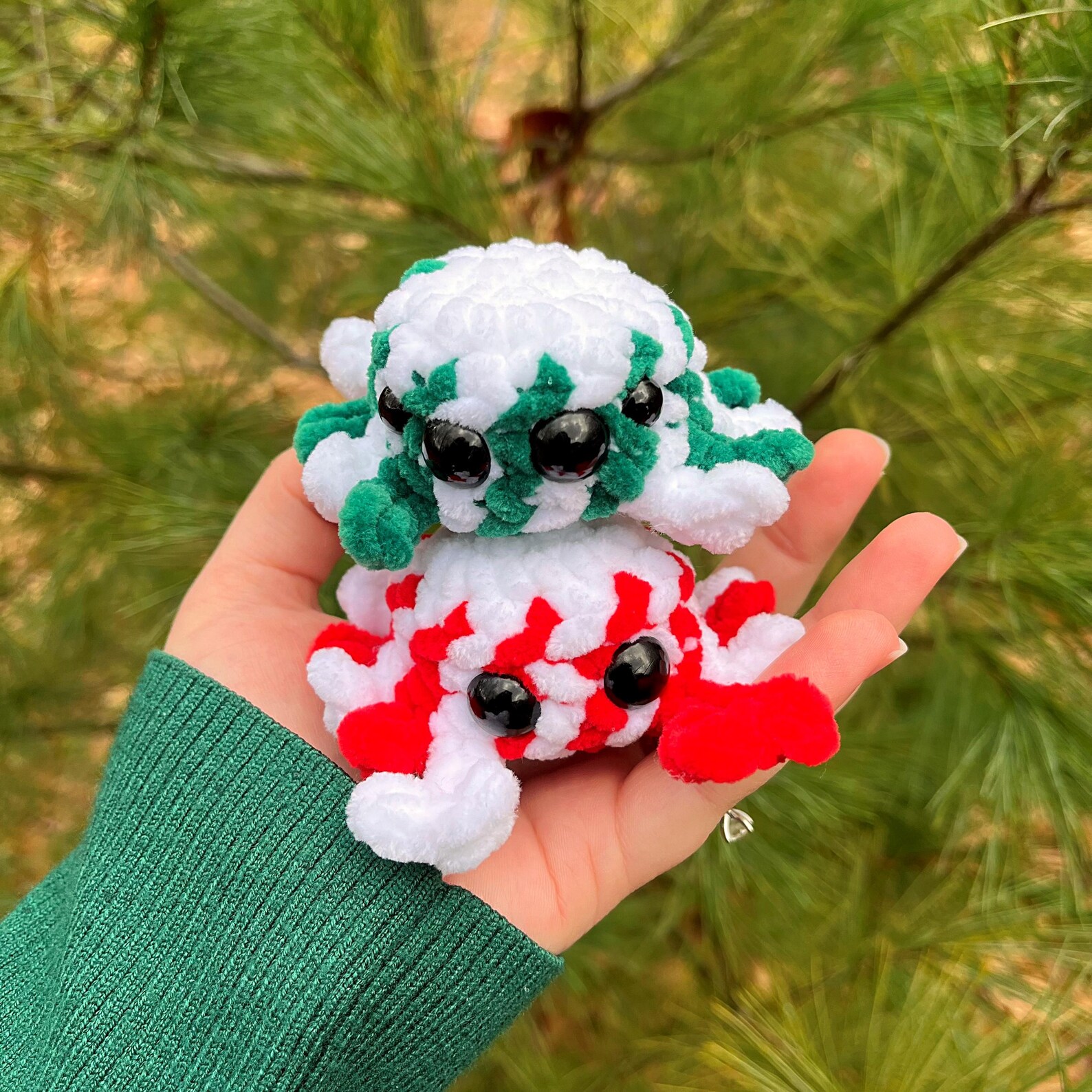 No-sew Peppermint Spider & Crab Crochet PATTERN (digital PDF) - Etsy