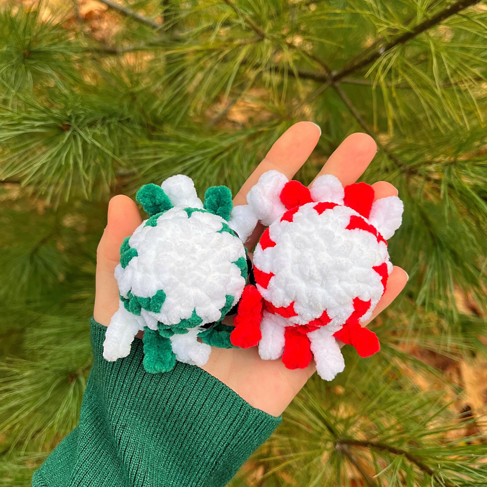 No-sew Peppermint Spider & Crab Crochet PATTERN (digital PDF) - Etsy