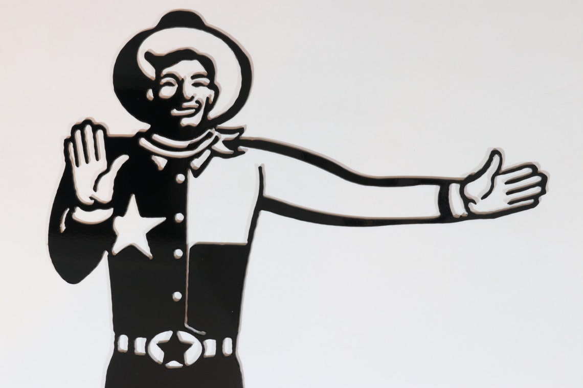 Big Tex Metal Wall Art Texas Decor Texas State Fair BigTex | Etsy