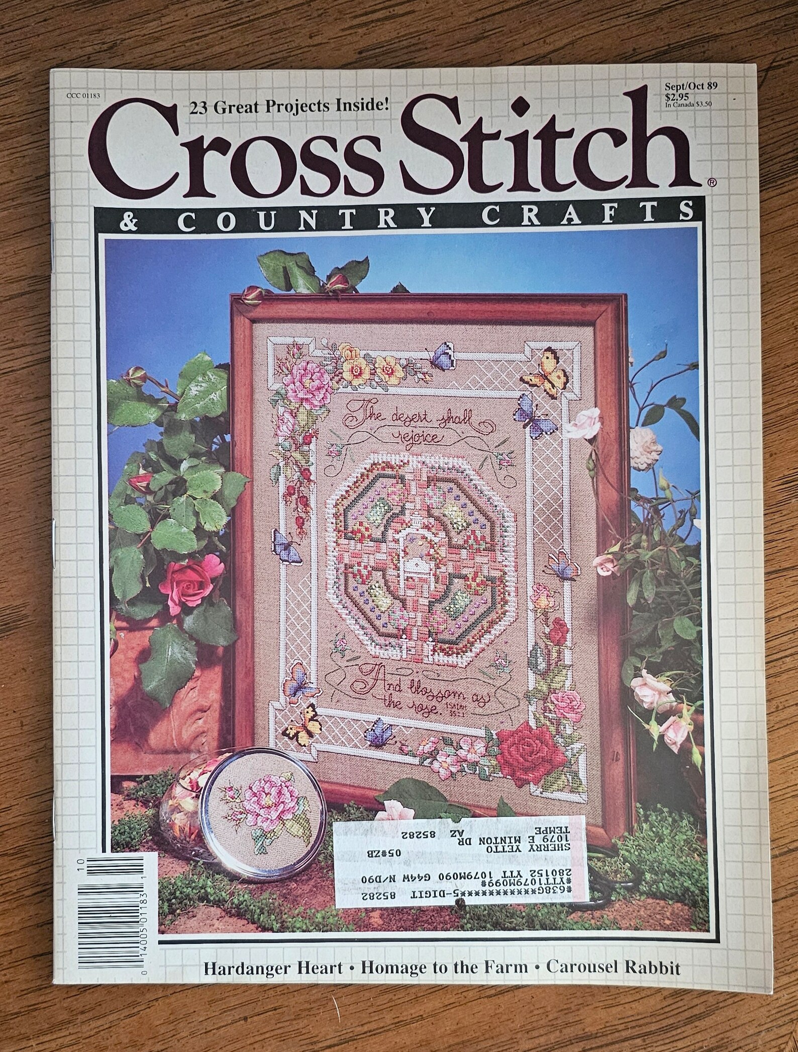 1980's - 1990's Vintage Cross Stitch & Country Craft Magazine - You ...