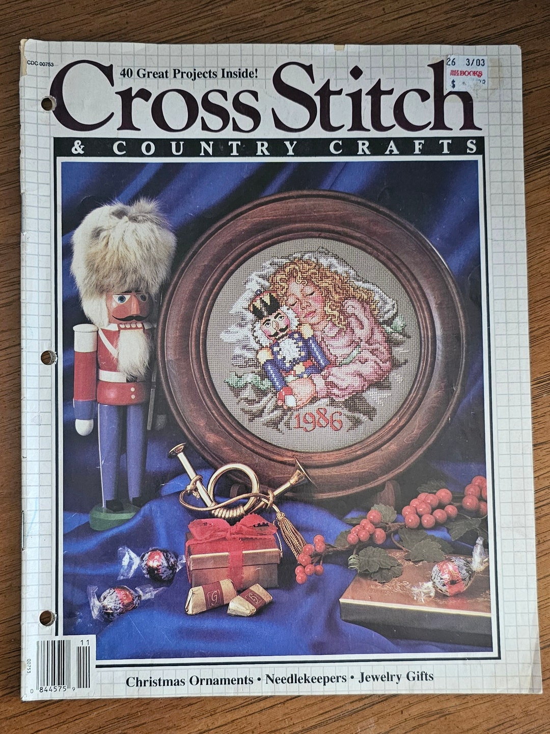 1980's - 1990's Vintage Cross Stitch & Country Craft Magazine - You ...