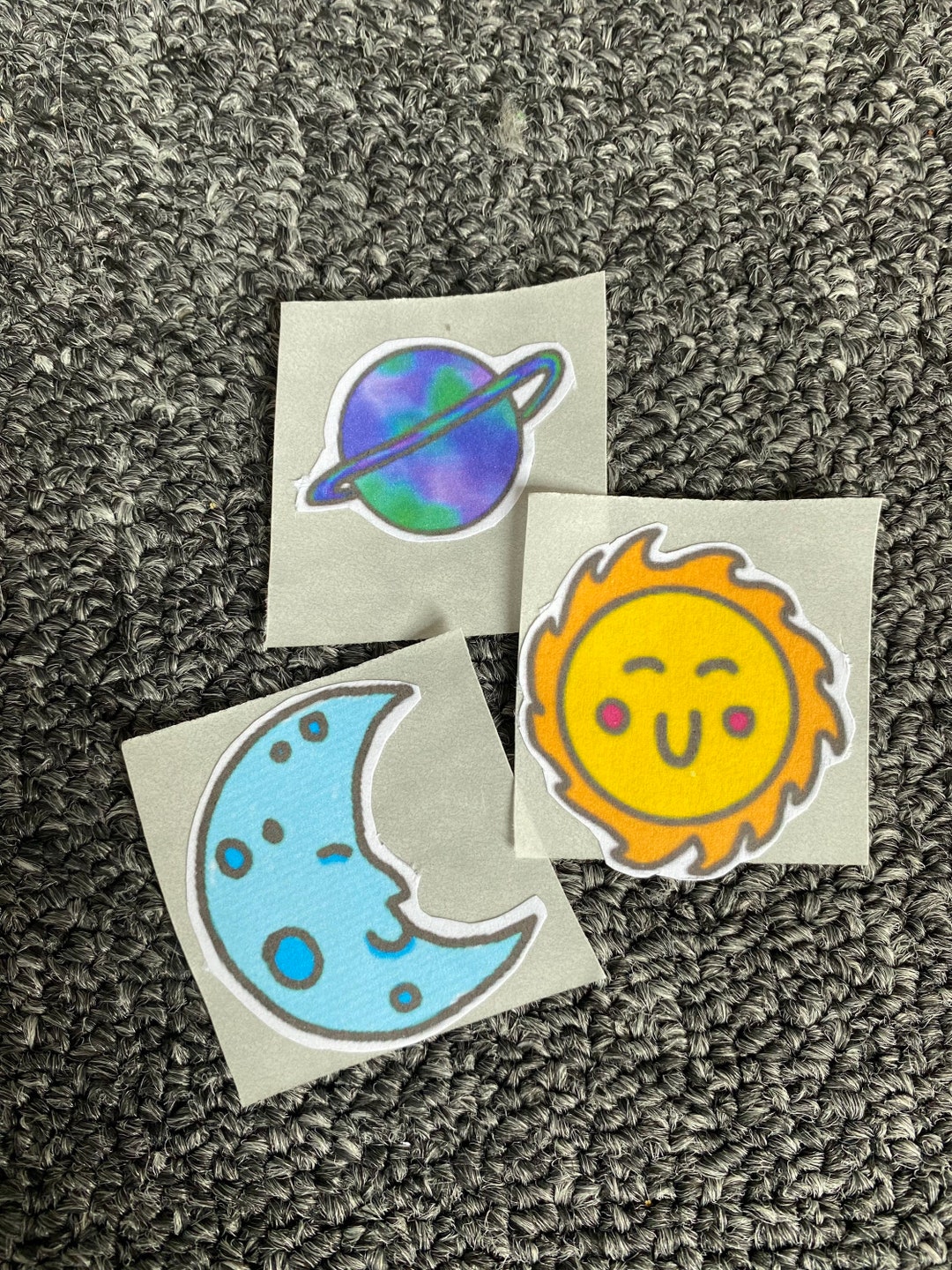 SPACE STICKER PACK! 3 Stickers Included! - Etsy