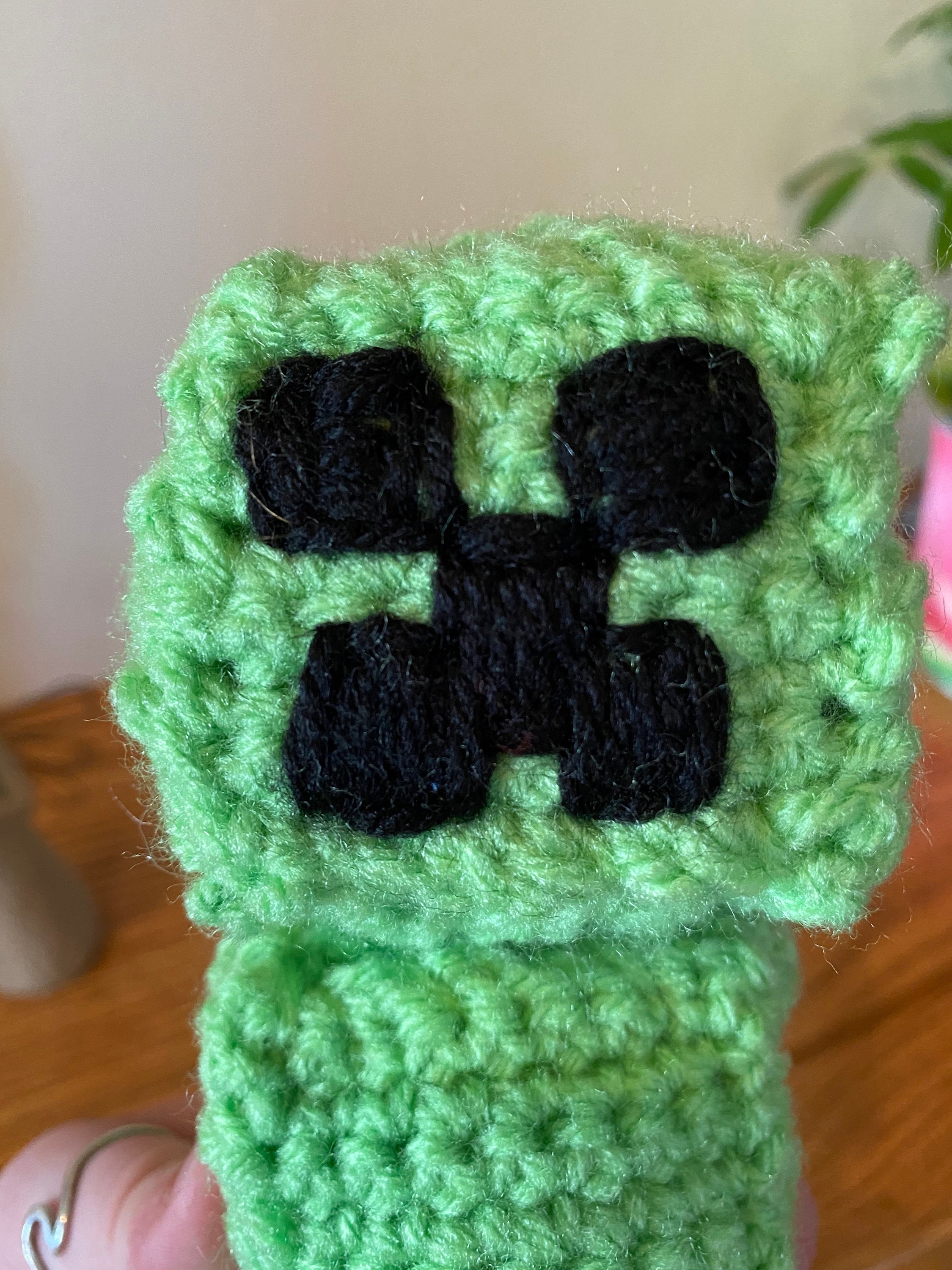 Plush Creeper Crocheted Cute Minecraft Character - Etsy