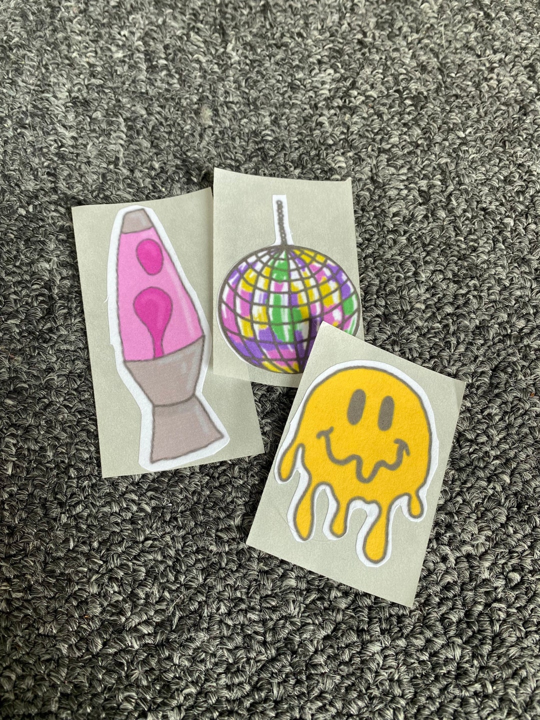 GROOVY STICKER PACK! 3 Stickers Included! - Etsy