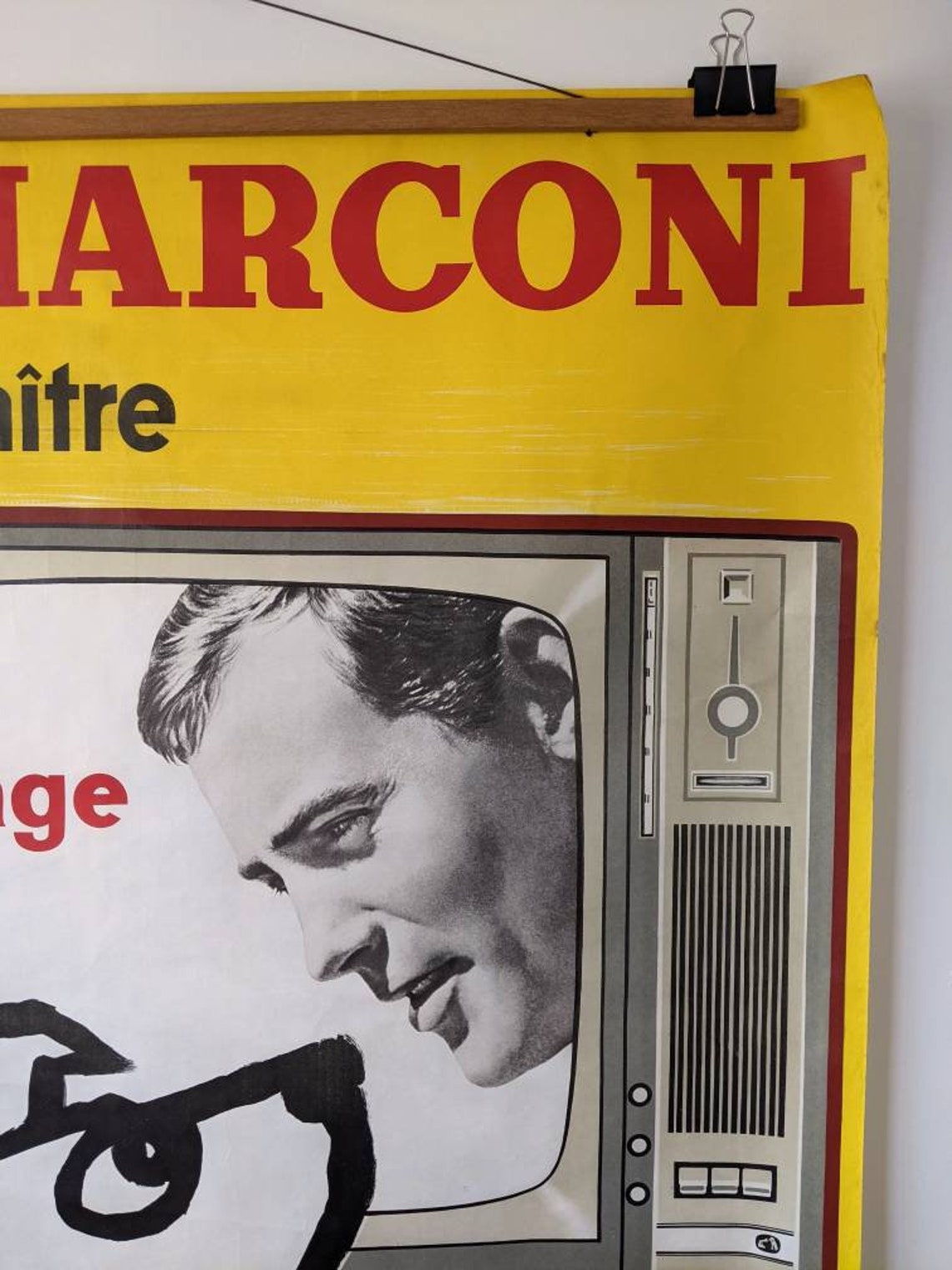 Pathe Marconi la voix de son Maître et son image. Designed by | Etsy