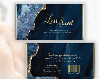 Navy Blue Chocolate - Etsy