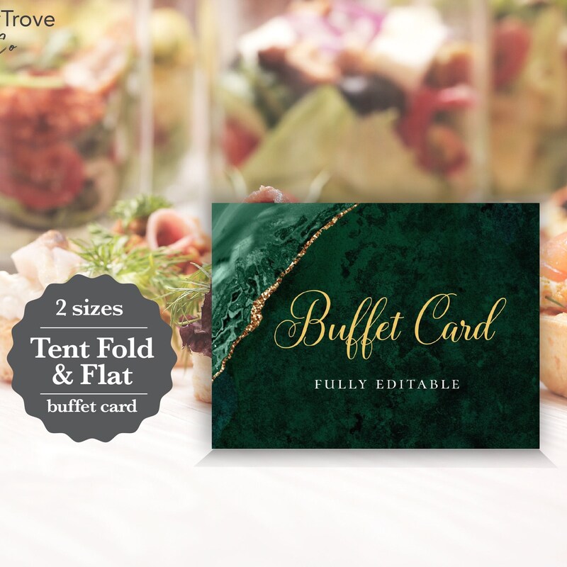 Buy Digital Buffet Tags Online In India - Etsy India