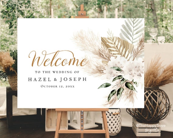 AURORA Welcome Sign Poster Editable Digital Instant Download - Etsy