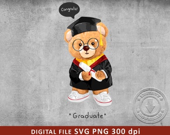 Cool Bear SVG PNG DTG Printing Instant Download T-shirt - Etsy