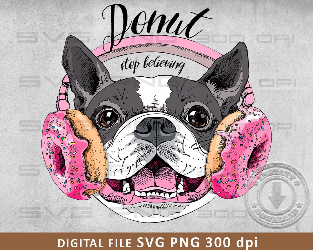 Cute Dog SVG PNG | DTG Printing | Instant Download | T-shirt ...