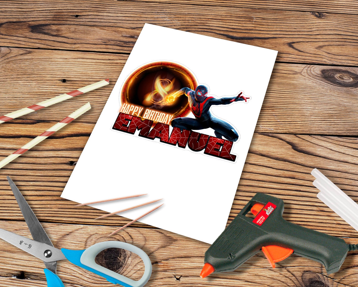 Personalized Cake Topper DIGITAL FILE - Etsy