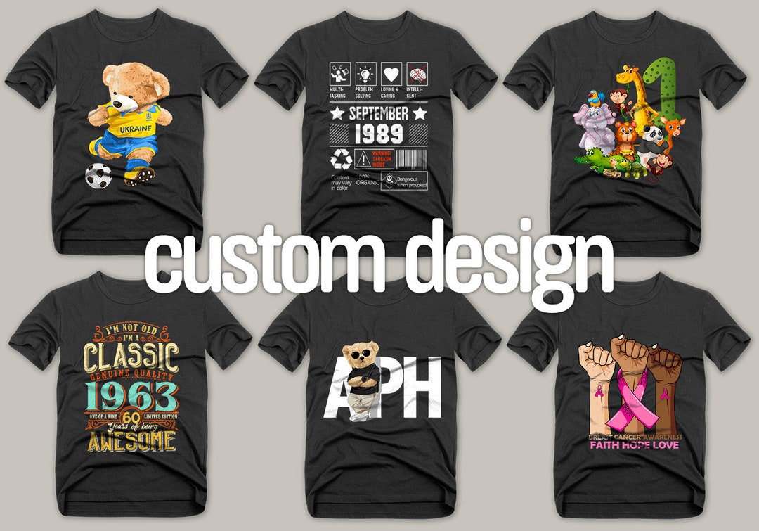 Custom Graphic Design Services - Etsy
