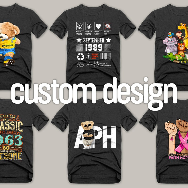 Custom Animal Shirt File - Etsy