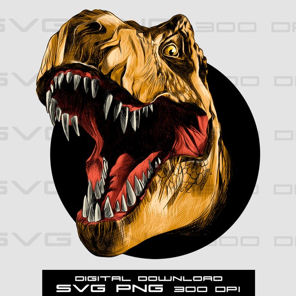 Dinosaur Head - Etsy