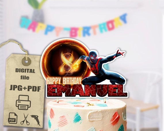 Personalized Cake Topper DIGITAL FILE | Etsy