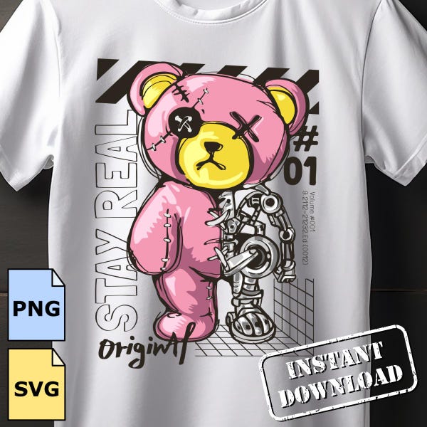 Cyber Teddy - Etsy