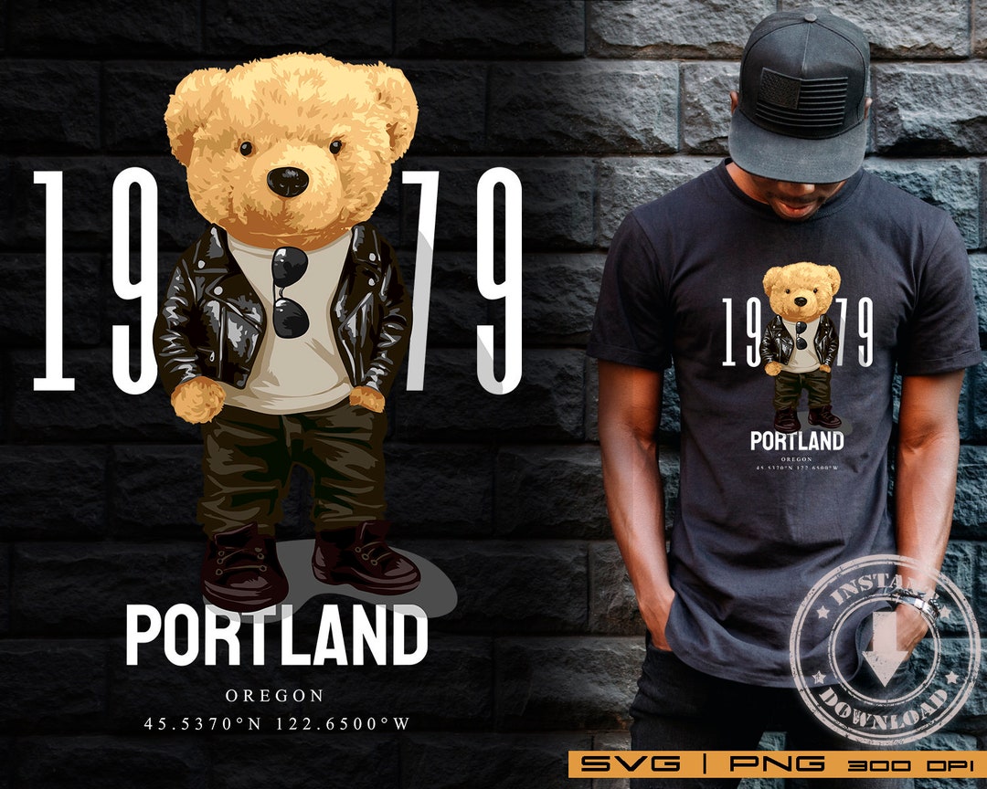 Cool Bear With Sunglasses SVG PNG | DTG Printing (digital Download) - Etsy