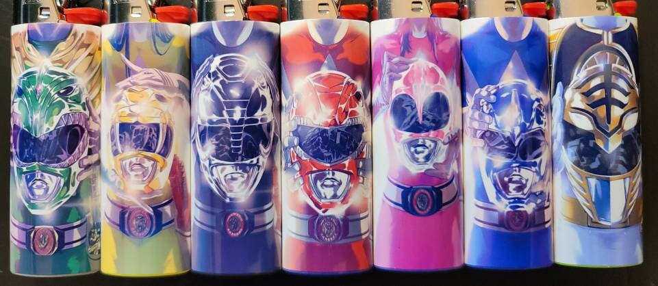 Power Rangers Lighters - Etsy