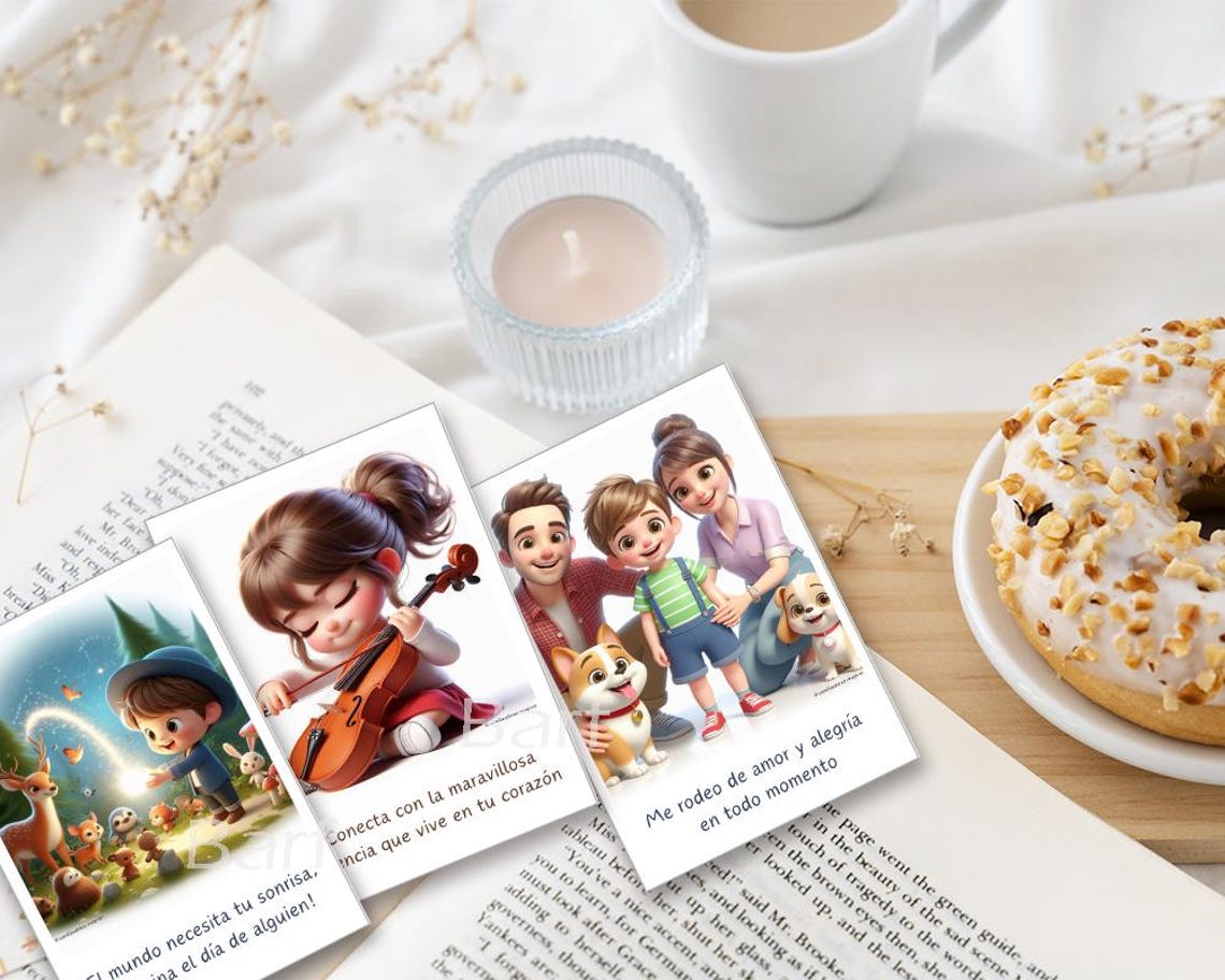 60 Tarjetas De Afirmaciones Positivas Para Niños Imprimibles, PDF ...