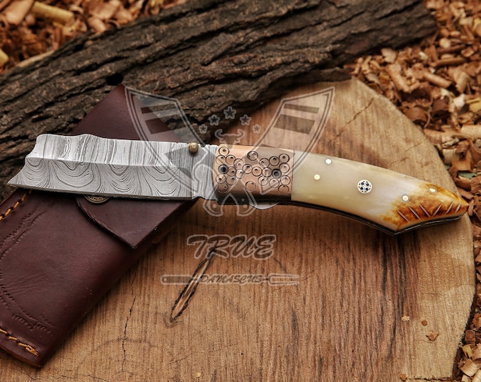 GCS Custom Handmade D2 Steel Hunting Knife G10 Handle With Right Hand ...